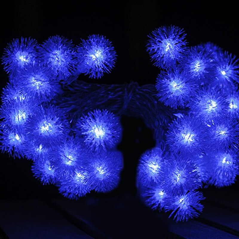 Led string lys 3* aa batteridrevet 50 led lampe ju... – Vicedeal