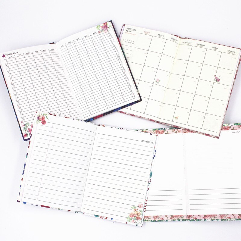 Koreaanse Jaarlijks Maandelijkse Plan Notebook En ... – Grandado