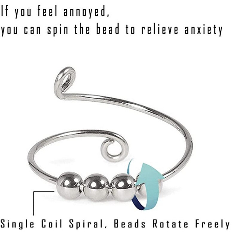 1pc fidget perler fidget ring spinner single coil ... – Grandado