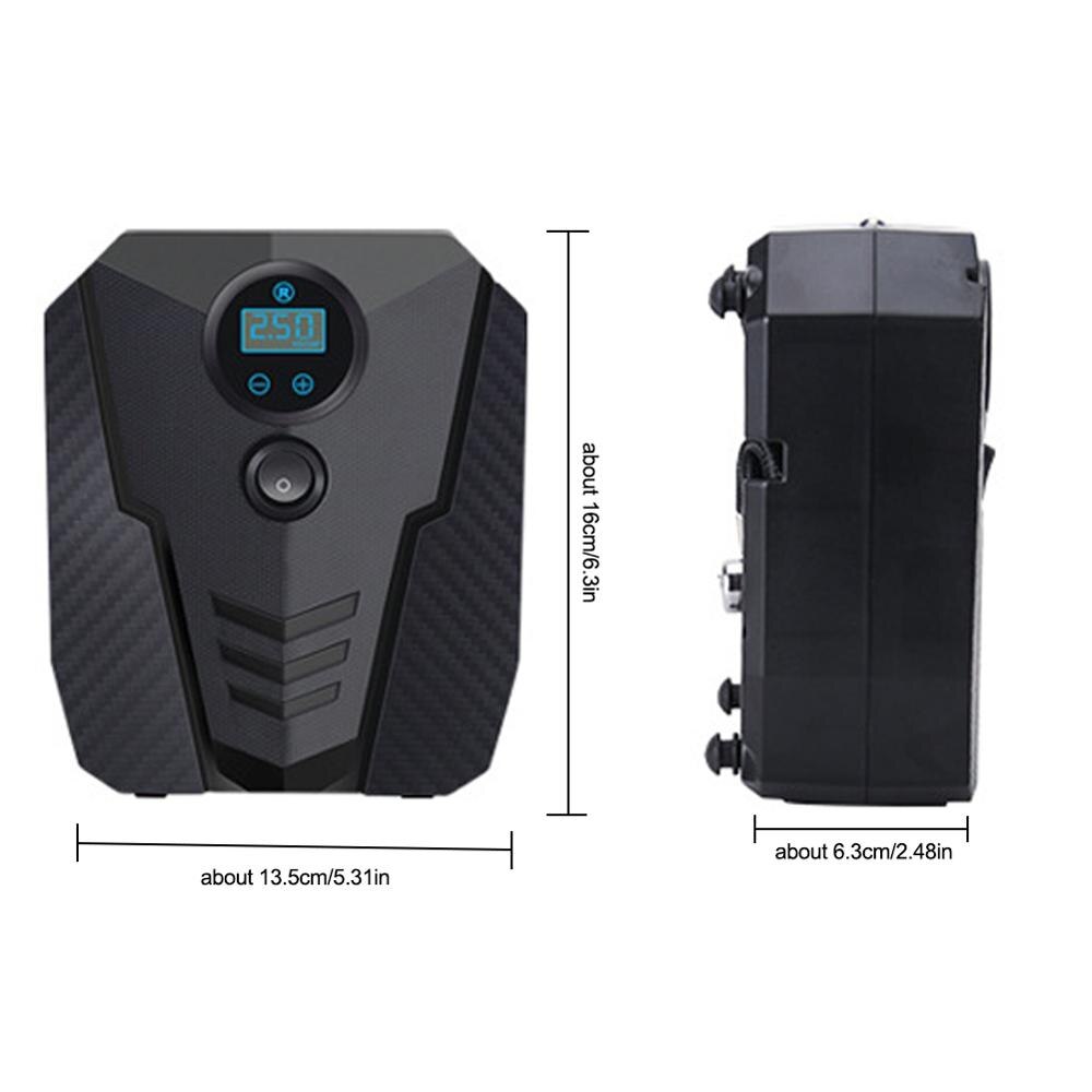 Draagbare 12V Auto Luchtcompressor Pomp Digitale T... – Vicedeal