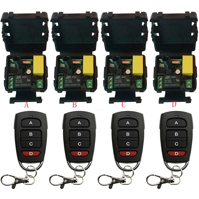 Ac 220 V 1 Kanaal 1CH Rf Draadloze Mini Schakelaar... – Vicedeal