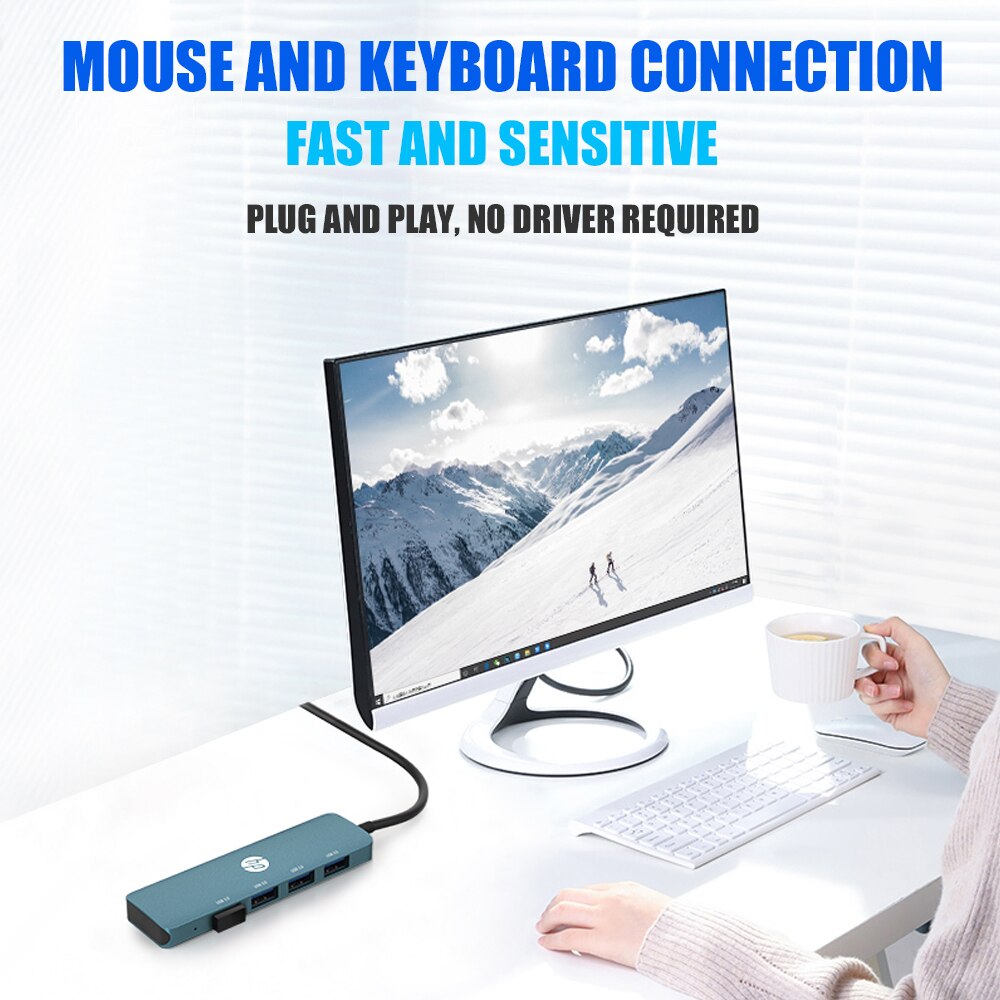 HP USB 3.0 Type C Hub for MacBook Pro Laptops Type... – Vicedeal