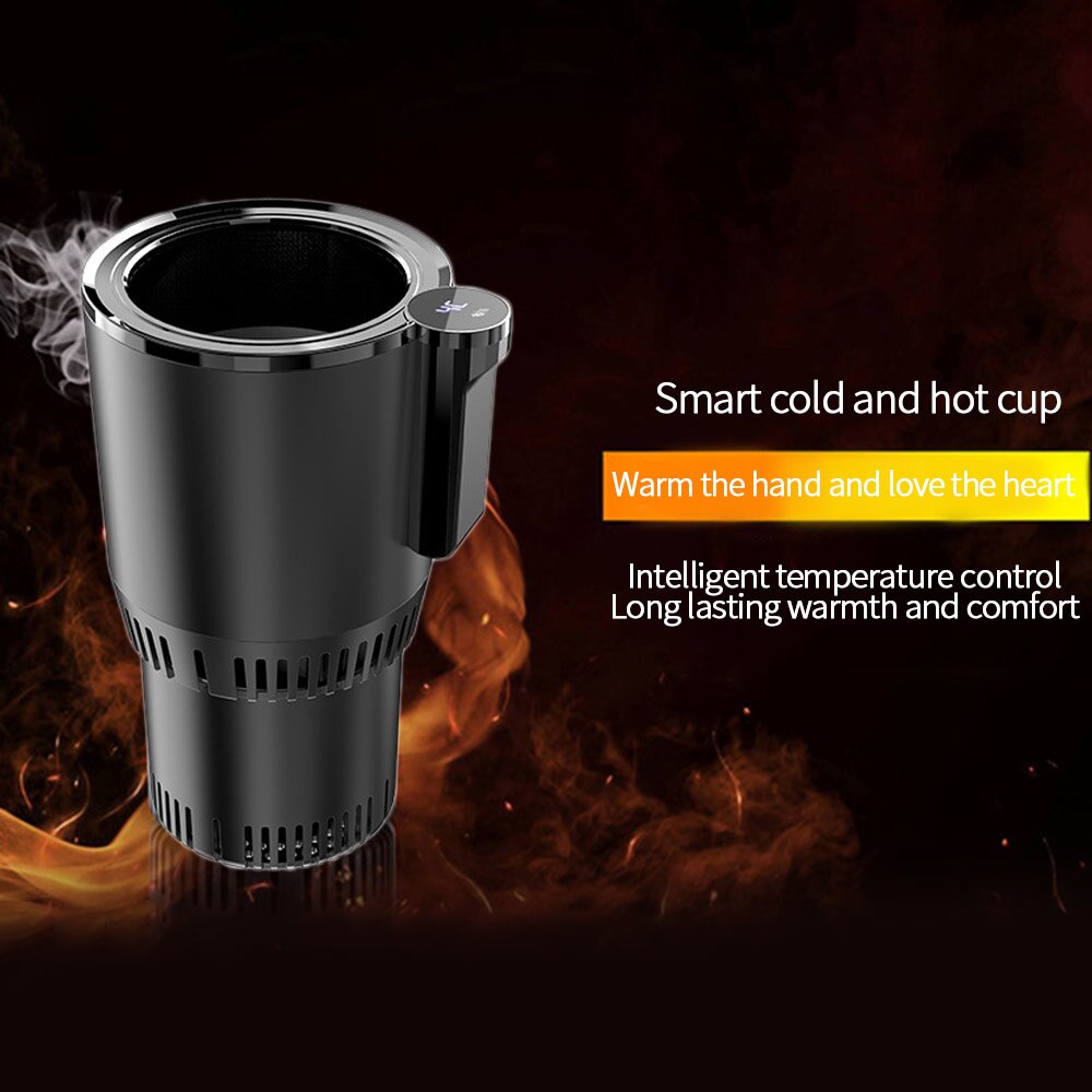 Intelligent Car Heating Cooling Cup 12V LCD Screen... – Vicedeal