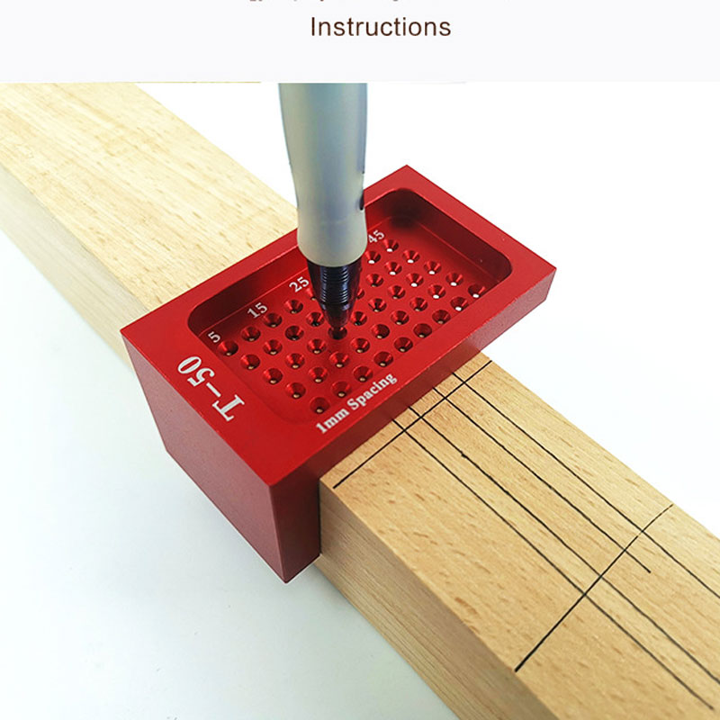 T-50 Measuring Tool Woodworking T-type Scribe Mark... – Grandado
