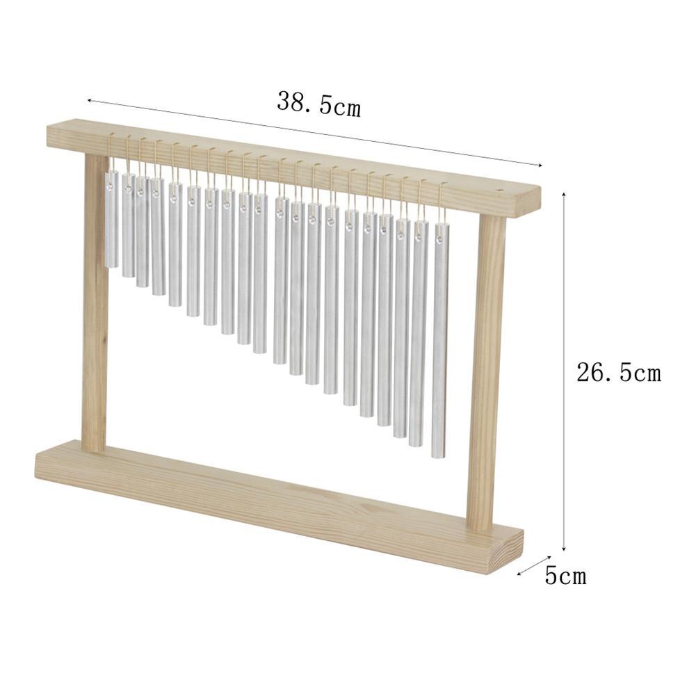 Vindspel massivt aluminiumrör 20- tons vindspel en... – Vicedeal