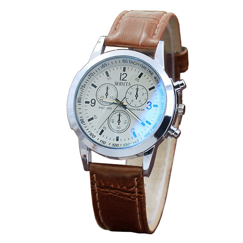 Belt Sport Men Quartz Hour Wrist Analog Watch – Grandado