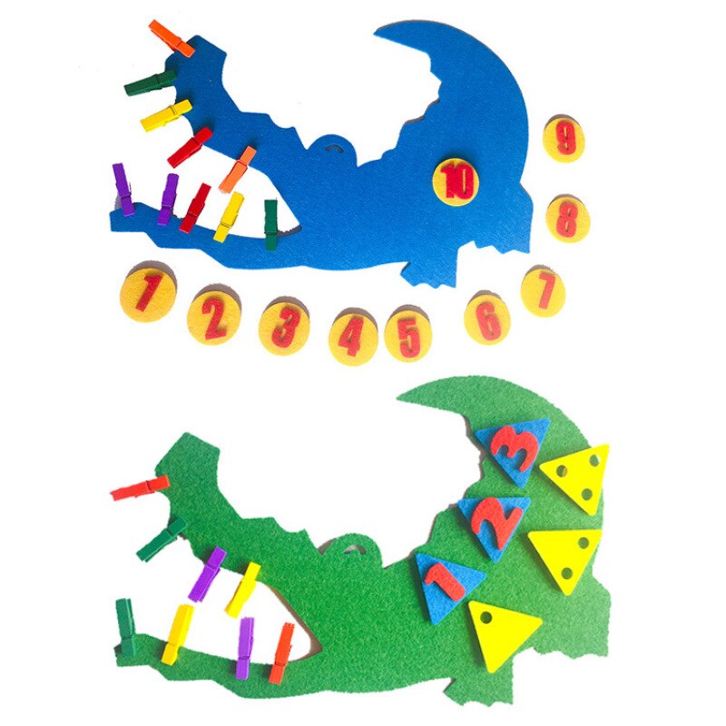 T-N Handmade Felt Crocodile Clip Tooth Extraction ... – Grandado