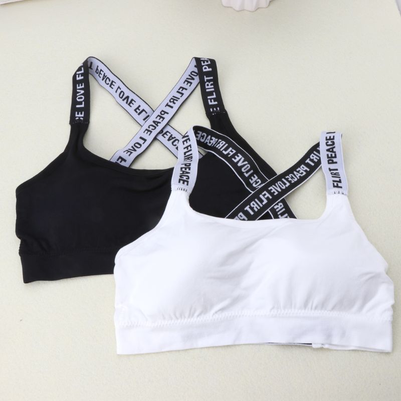 Kids Sports Training Bra for Teenage Girl Underwea... – Vicedeal