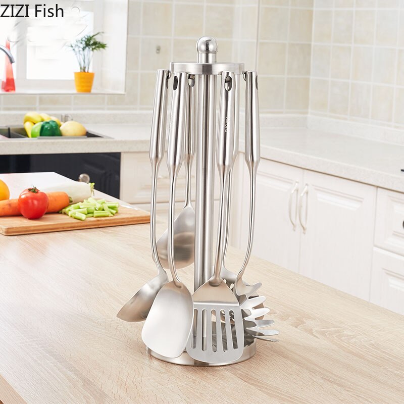 Rvs Spatel Rekken Roterende Keuken Rekken Keuken R... – Vicedeal