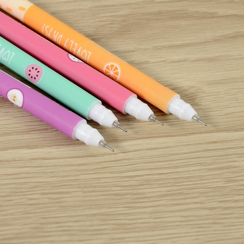 4 Stks/set 0.5mm Gel Pen Leuke Keizerskroon Ondert... – Grandado