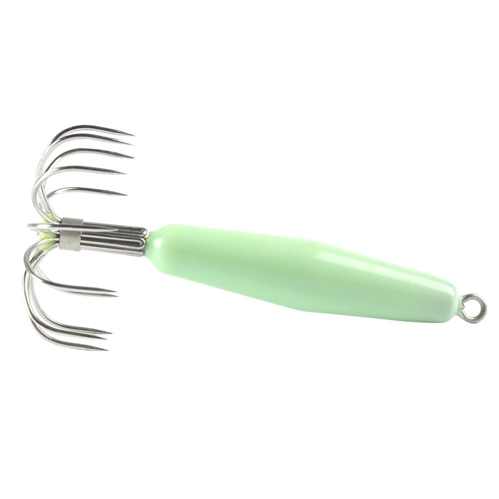 1Pcs Stainless Steel Luminous Squid Hooks Fishing ... – Grandado