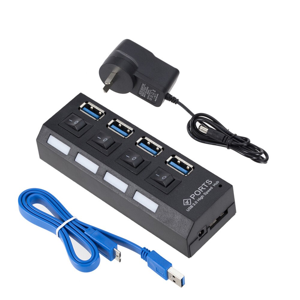 Grwibeou USB 3.0 HUB Super Speed 5Gbps usb3.0 4 Po... – Grandado