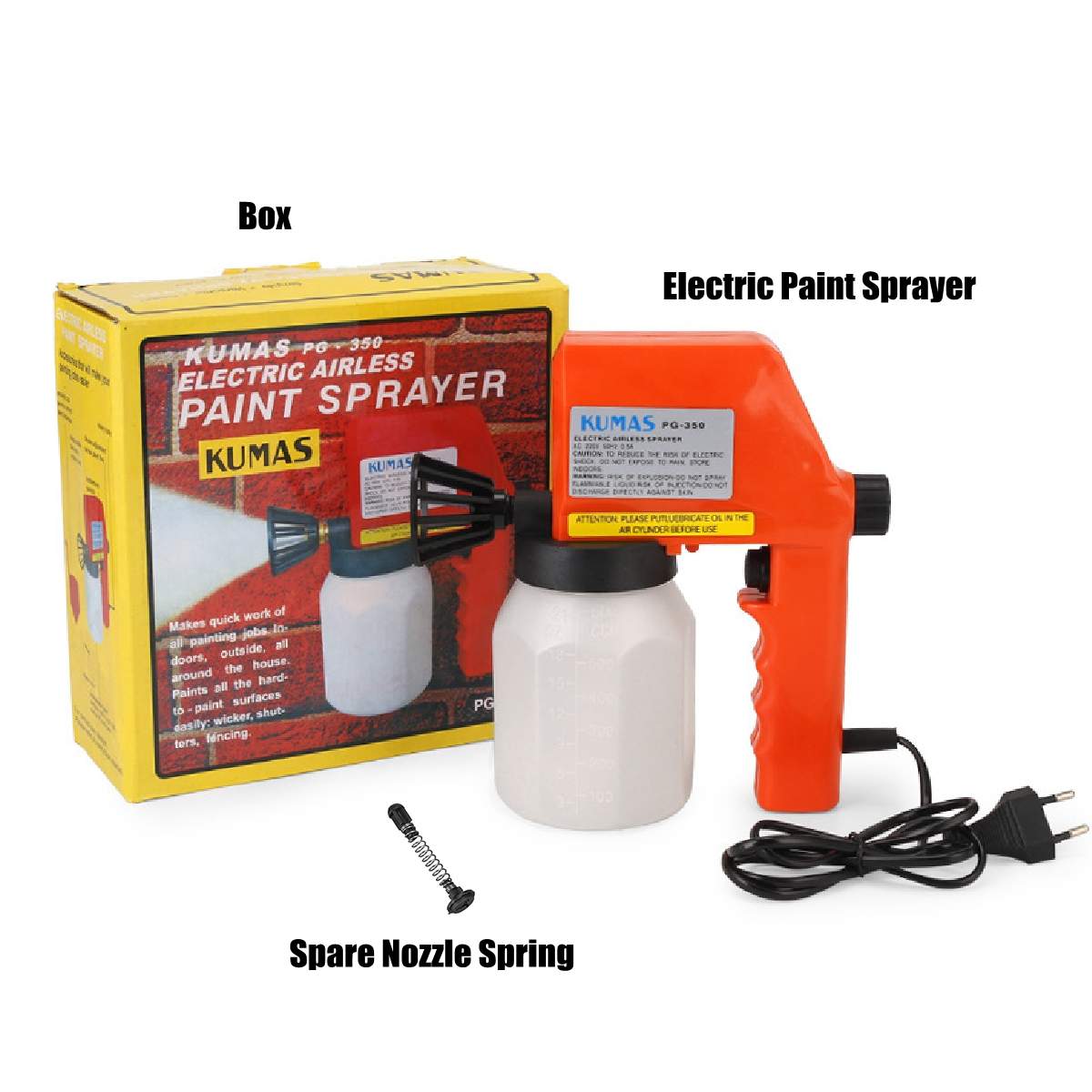 220V Large Capacity Electric Paint Sprayer Airless... – Grandado