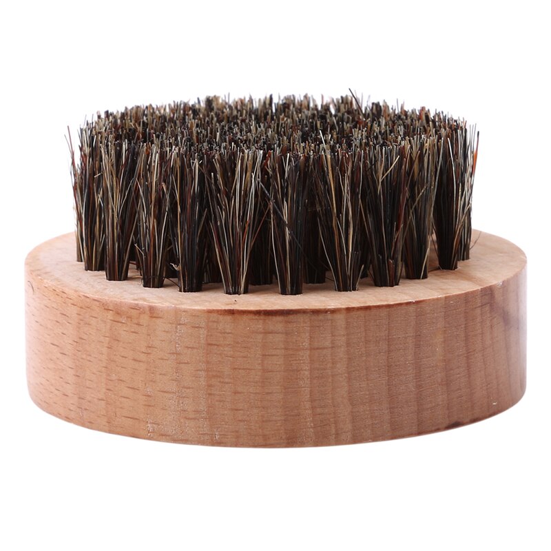 Beard Brush Boar Bristle Mustache Natural Wooden C... – Vicedeal