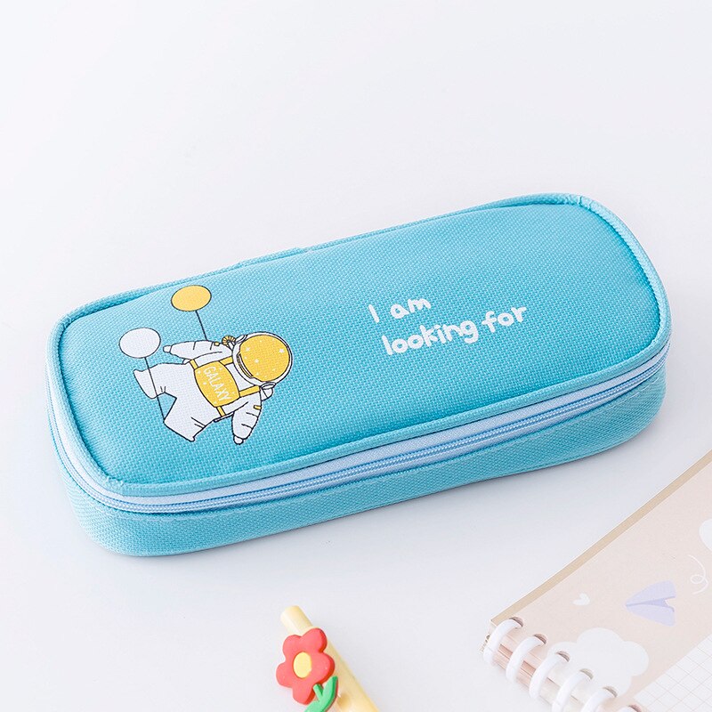 Simple cartoon animal pencil case School stationer... – Vicedeal