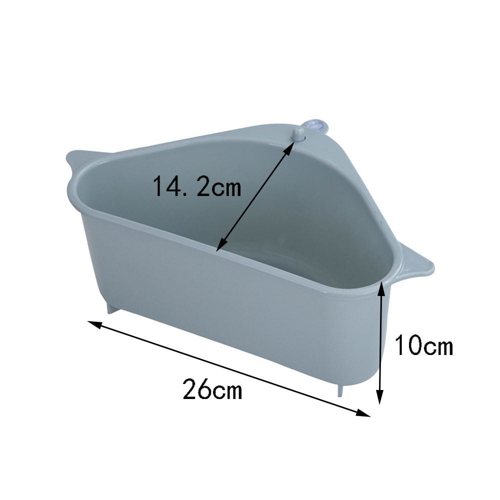 Triangle Kitchen Sink Storage Rack Drain Corner Sp... – Vicedeal