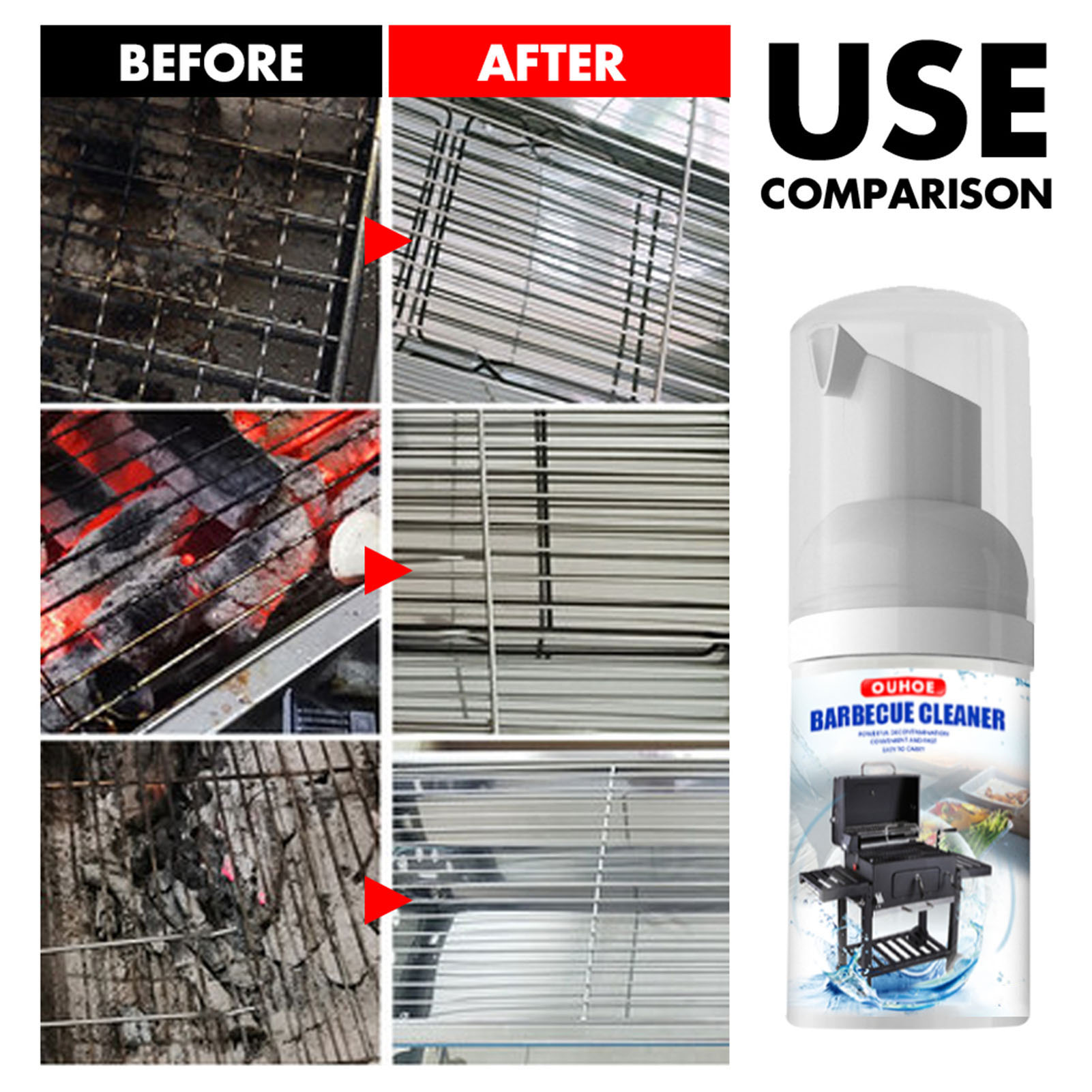 30/100ml Degreaser Cleaner Cooker Hood Oven Ventil... – Vicedeal