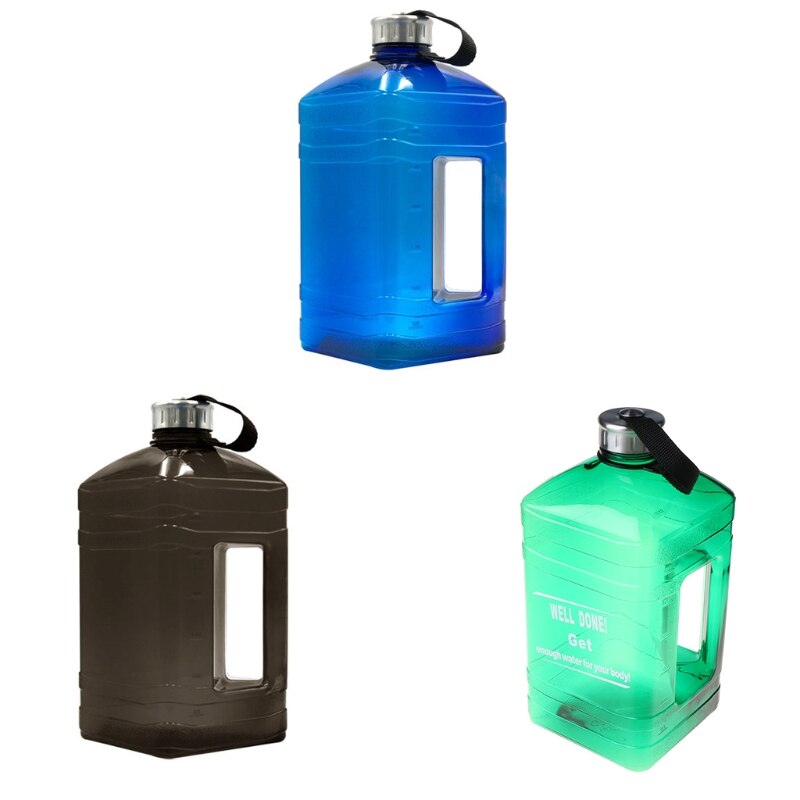 3.8L Large Capacity Sports Water Bottle with Handl... – Vicedeal