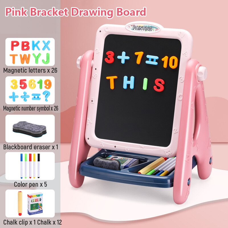 Kids Double Sided Drawing Board Set Multifunction ... – Grandado