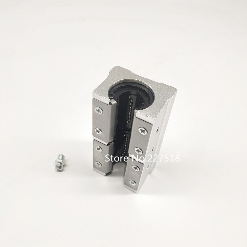 2pcs SBR20LUU 20mm aluminum block 20mm Linear moti... – Vicedeal