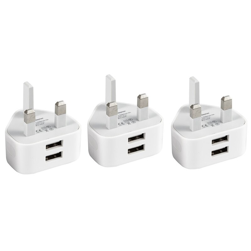 Dual Port Usb Power Adapter Mobiele Telefoon Oplad... – Grandado