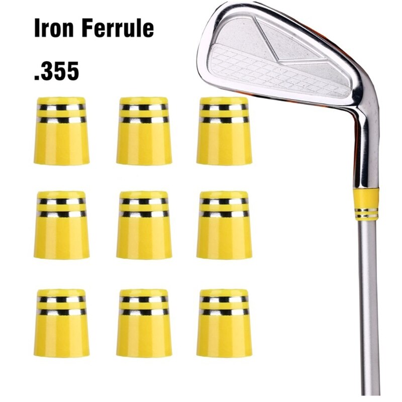 10 Pcs Golf Iron Ferrules With Silver Double Ring ... – Grandado