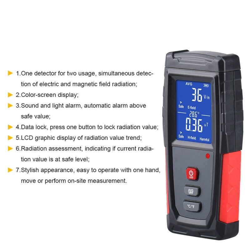 Electromagnetic Radiation Tester Home Appliance Te... – Grandado