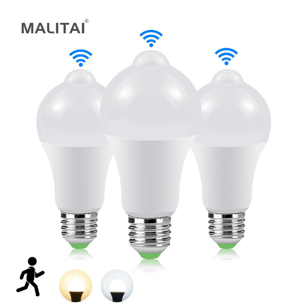 Smart Auto ON/OFF LED lamp E27 15W 20W PIR Motion ... – Grandado