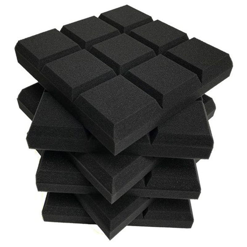 6 Pack 30X30X5cm Acoustic Foam Panels, Beveled 9 B... – Grandado