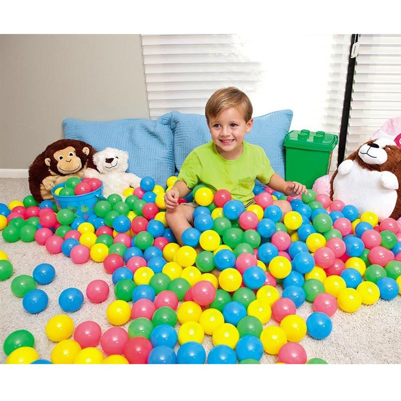 25PCS Kids Ball Colorful Fun Soft Plastic Ball Pit... – Grandado