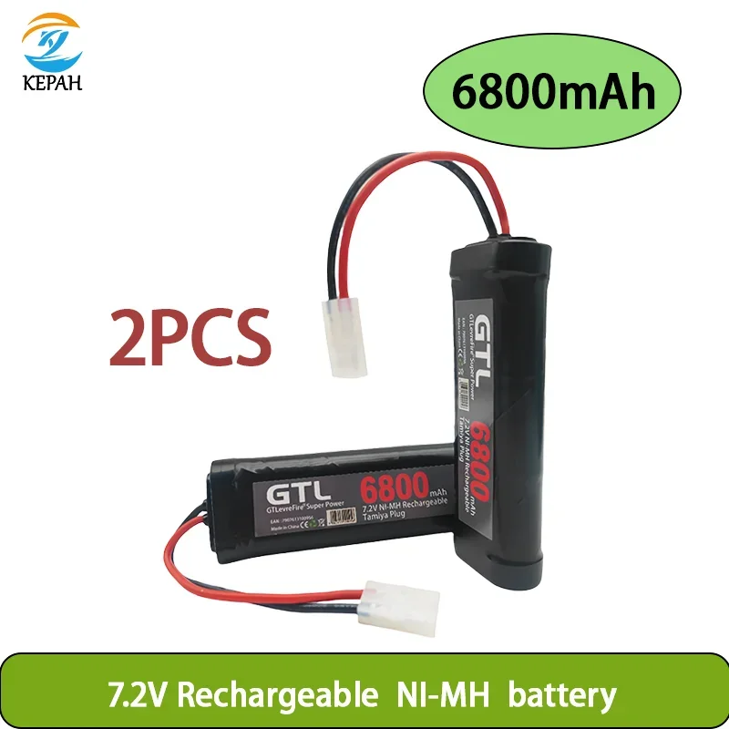 7.2v batterier 6800 mah nimh batterier pakke til r... – Vicedeal