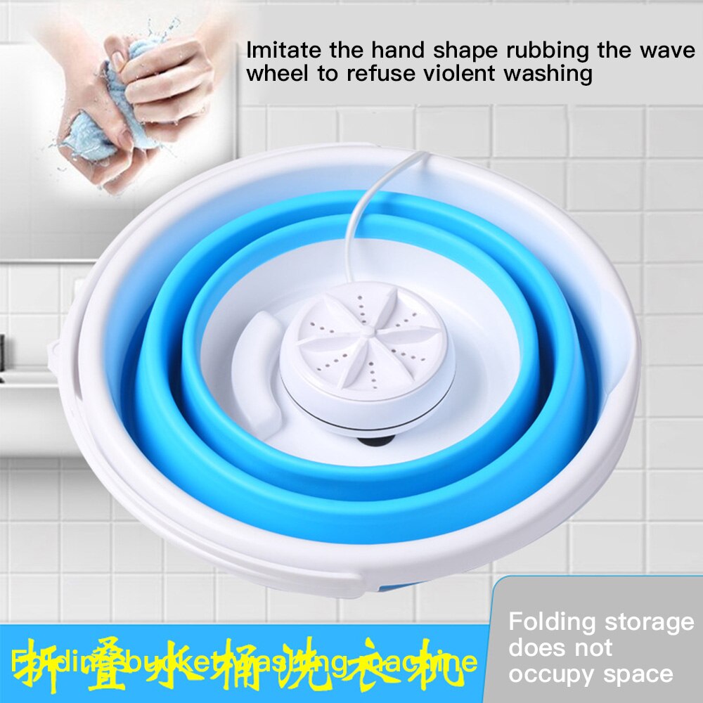 Foldable Mini Washing Household Machine Rotating U... – Grandado