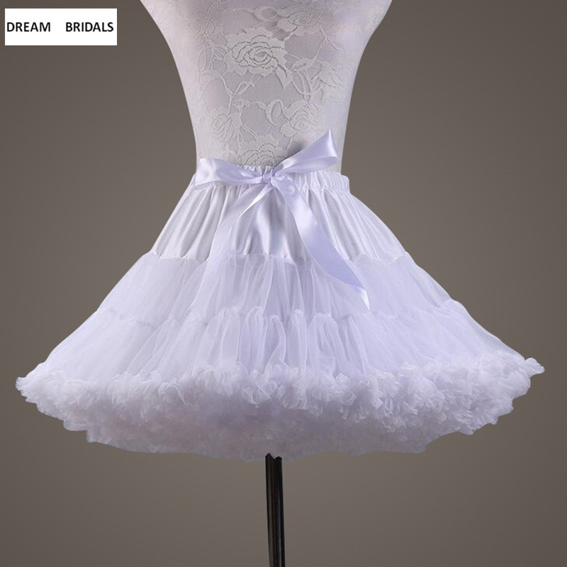Stretch Soft Tulle Petticoat Goedkope Korte Tutu O... – Grandado