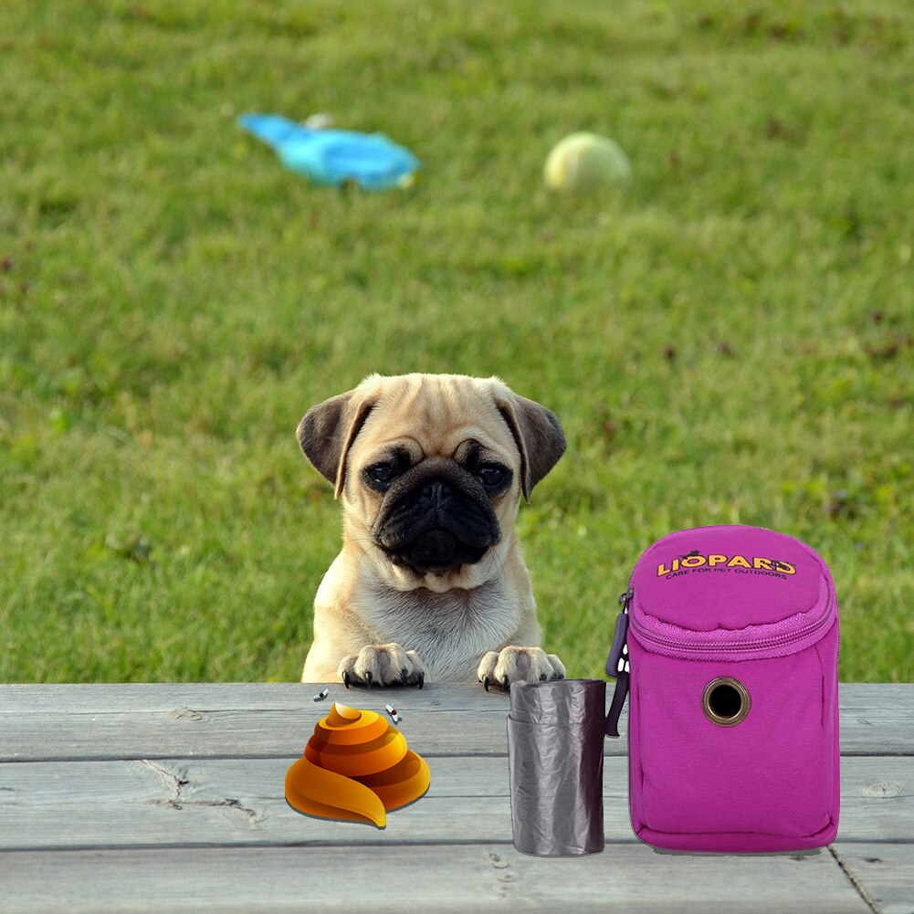 Pet Poo Garbage Storage Bag Dog Carrier Backpack P... – Grandado