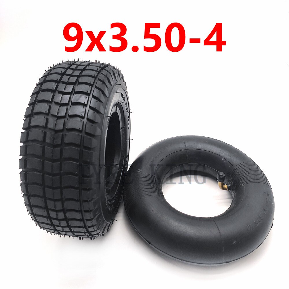 9 Inch 9x3.50-4 Tube Tire Wheel Fits Scooter Skate... – Grandado
