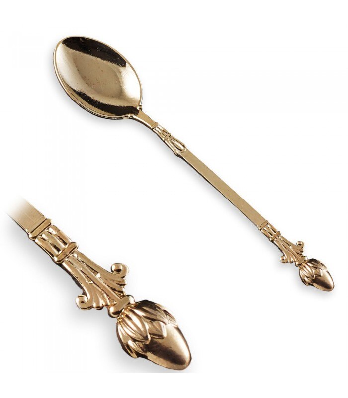 Suiker Theelepel-Grote -Brons Casting -10 Cm – Vicedeal
