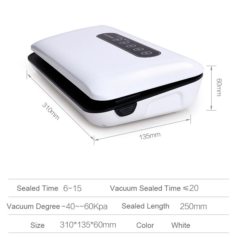 Household Food Vacuum Sealer Packaging Sealing Mac... – Vicedeal