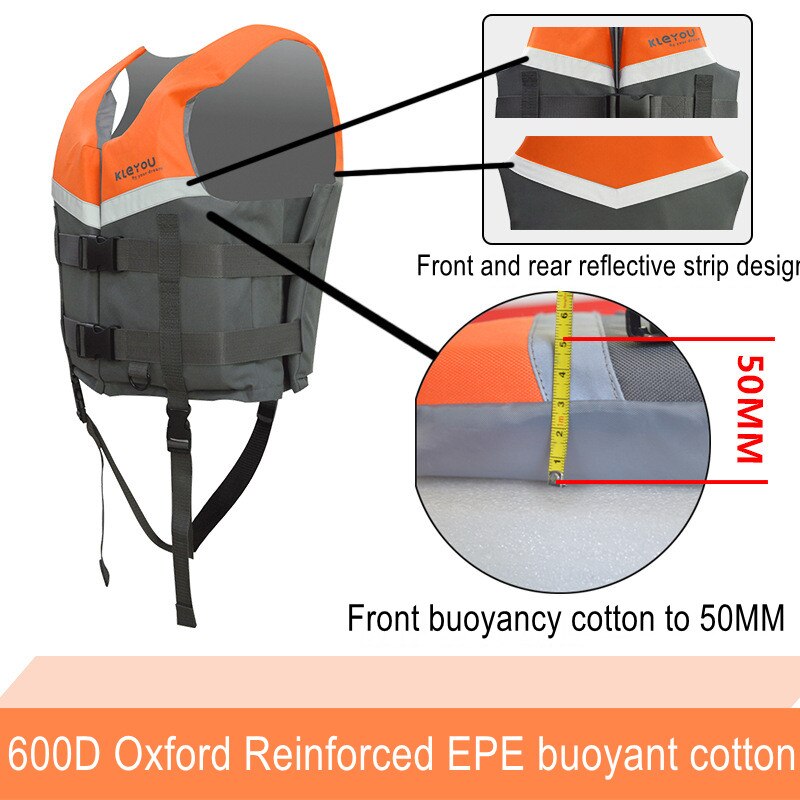 Water Sports Life Vest Adults Surf Kayak Wakeboard... – Grandado