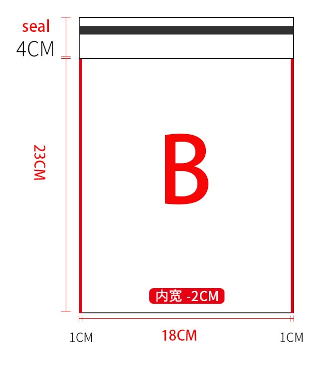 20 st/lot kurir självförslutande kuvertpåsar fodra... – Grandado