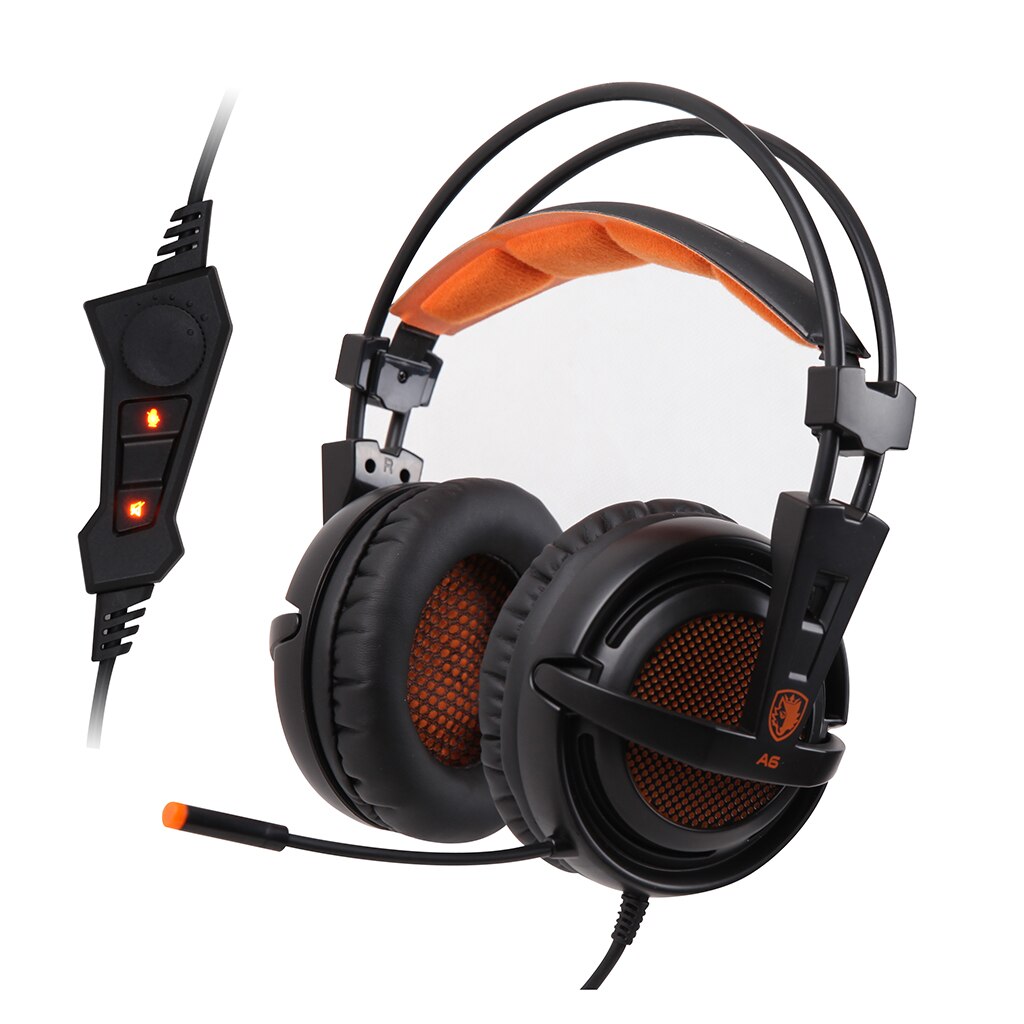 MagiDeal A6 USB 7.1 Durable PC Gaming Headset Ster... – Vicedeal