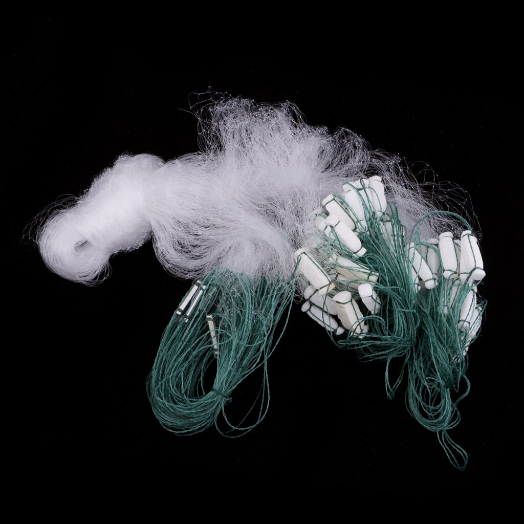 Fishing Gill Net 1 Layers Nylon Sinking Net Mesh B... – Vicedeal