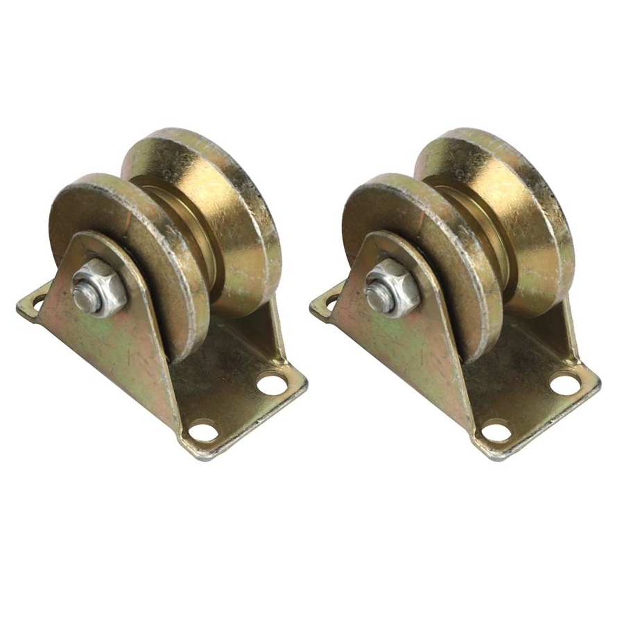 2 Stuks V Type Schuifpoort Roller V Groef Wiel Tra... – Vicedeal