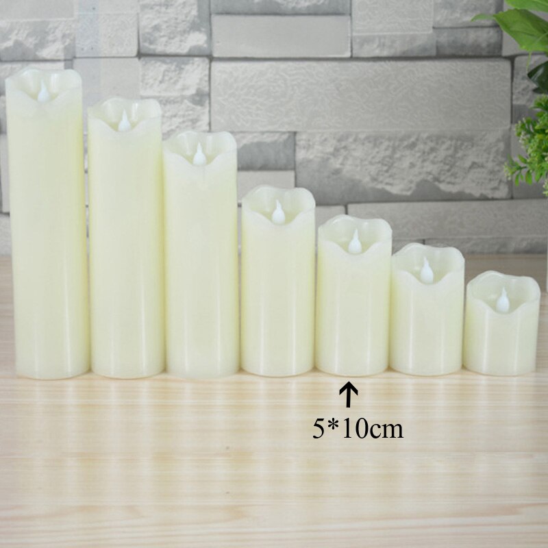 Nueva vela con luz electrónica de parafina intermi... – Grandado