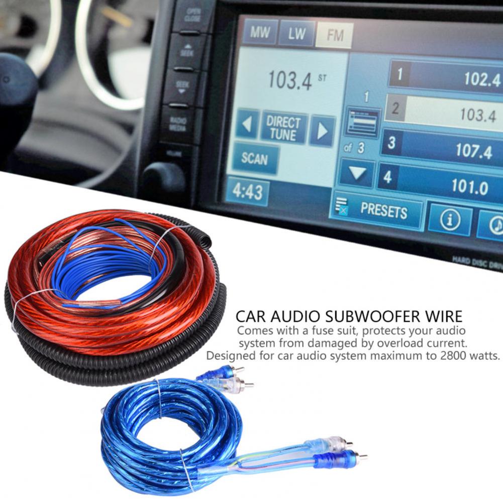Car Audio Subwoofer Wire Fine Workmanship Anti-int... – Grandado