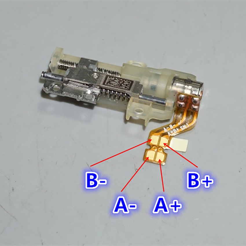 Mini Zwei-Phase vier-draht 5mm Schrittmotor mit Sc... – Grandado