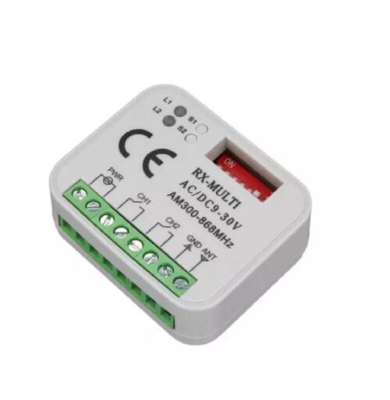 2 kanal Multi Empfänger RX MULTI 300-868 MHz garag... – Grandado