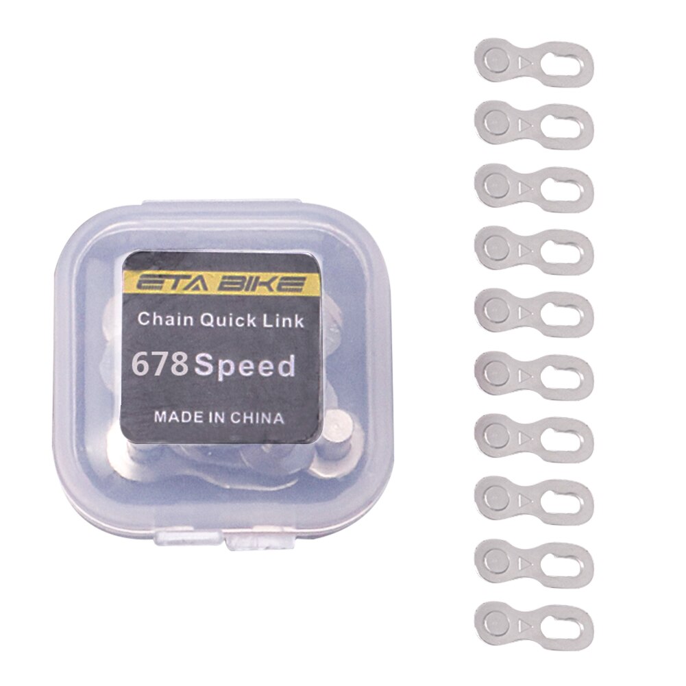 5 Pairs Bike Chain Quick Link Connector Lock Set M... – Vicedeal