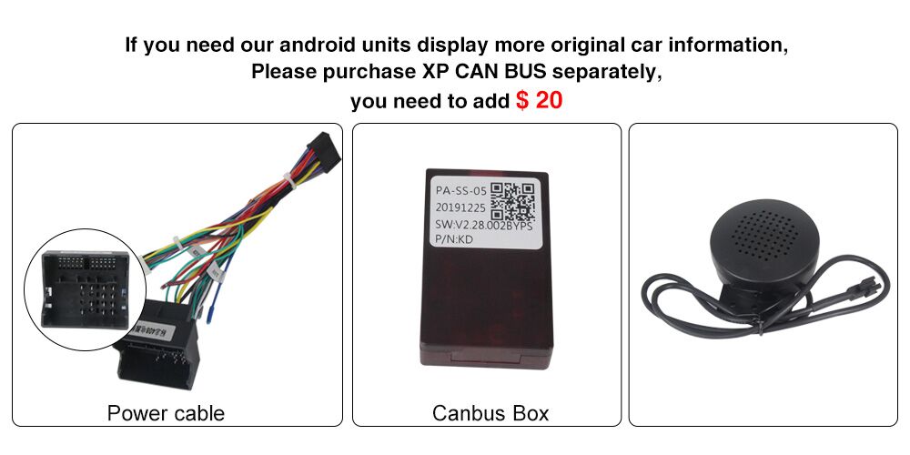 XP CANBUS BOX for TOMOSTRONG Android system – Vicedeal