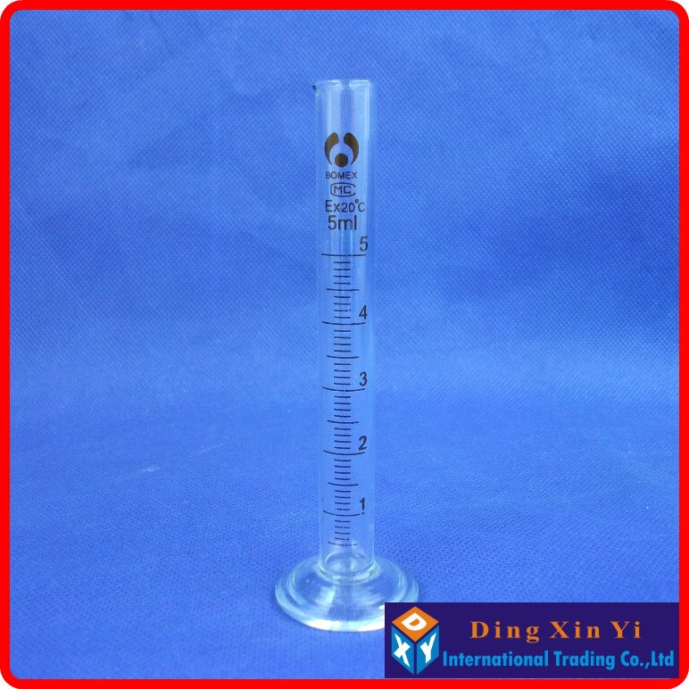 (8 pieces/lot) 5ml graduated cylinder,glass gradua... – Grandado