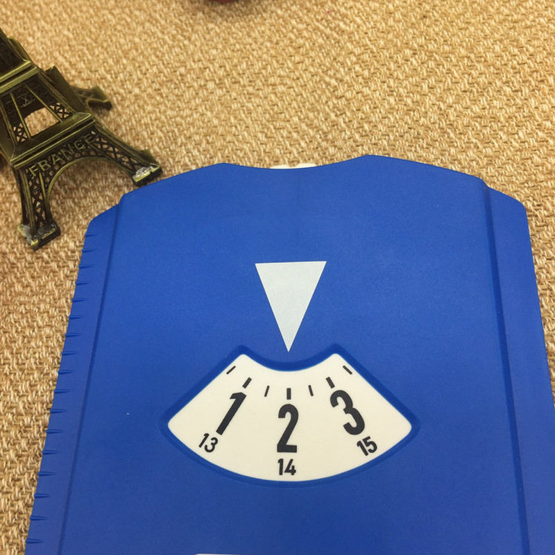 Car Parking Disc Timer Clock Time Display Blue Pla... – Grandado